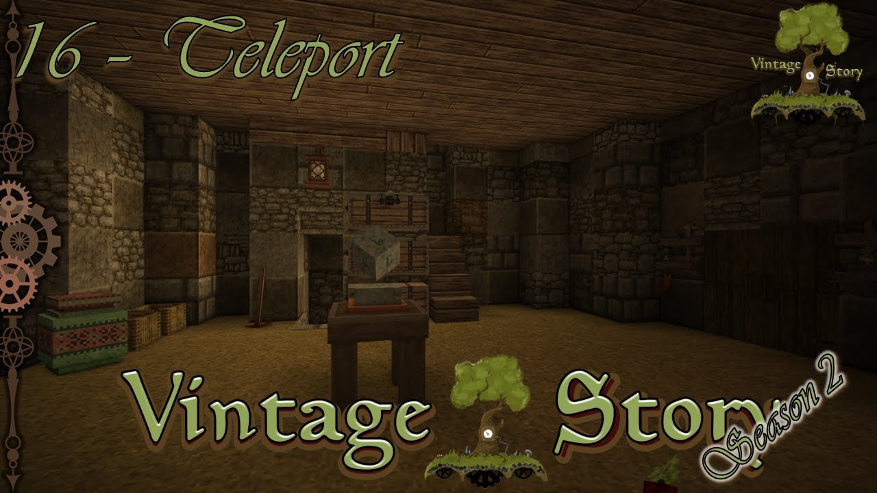 Vintage Story - Season 2 - 16 - Teleporter - YouTube