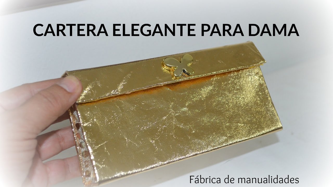 Cartera para dama, hecha con envase Tetra pak - YouTube