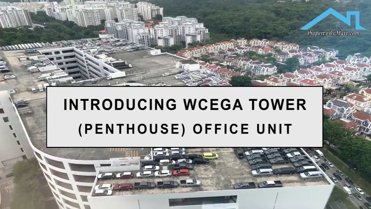 WCEGA Tower Rare Office 'Penthouse' For Immediate Lease - YouTube