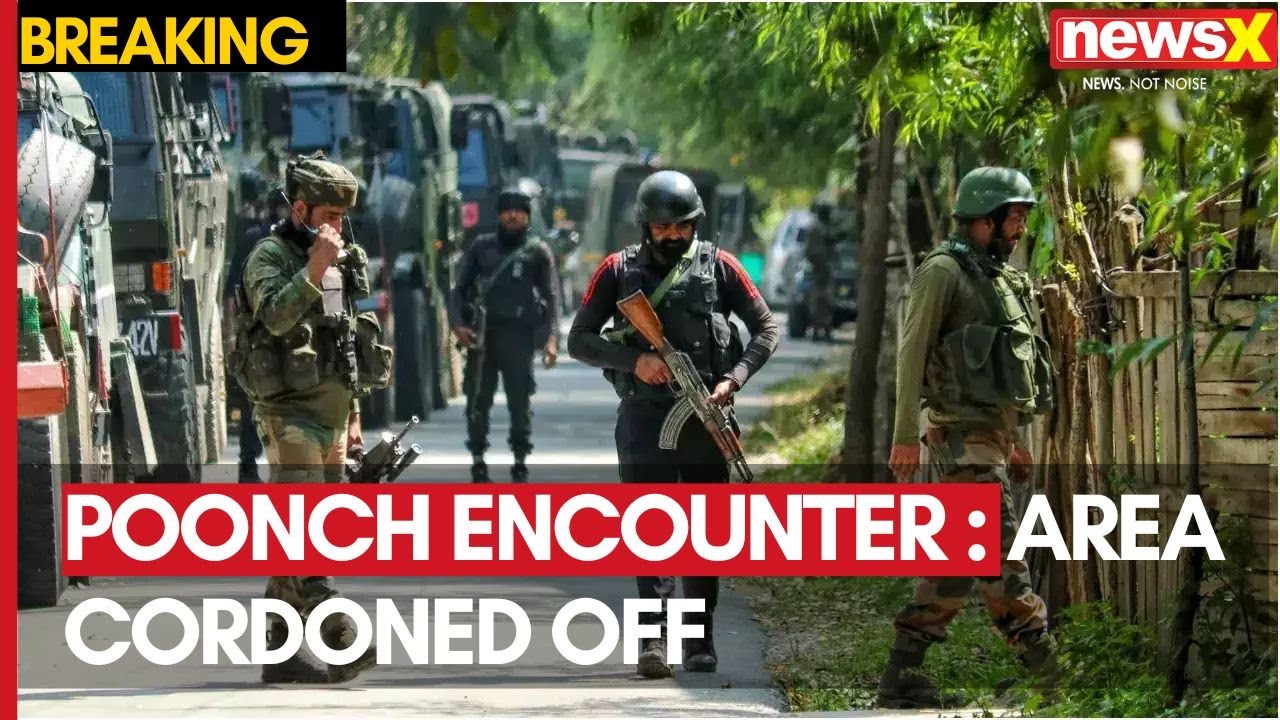 Poonch Encounter : Security Forces Engage Terrorists, Area Cordoned off ...