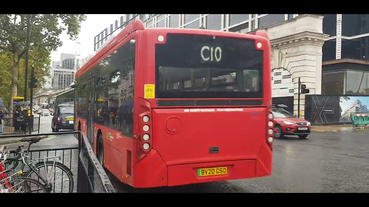 Here is the C10 Electric bus in London Victoria Saturday 5 November ...