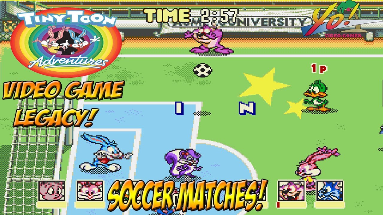 Tiny Toon Video Game Legacy! Acme All-Stars! Soccer! - YoVideogames ...