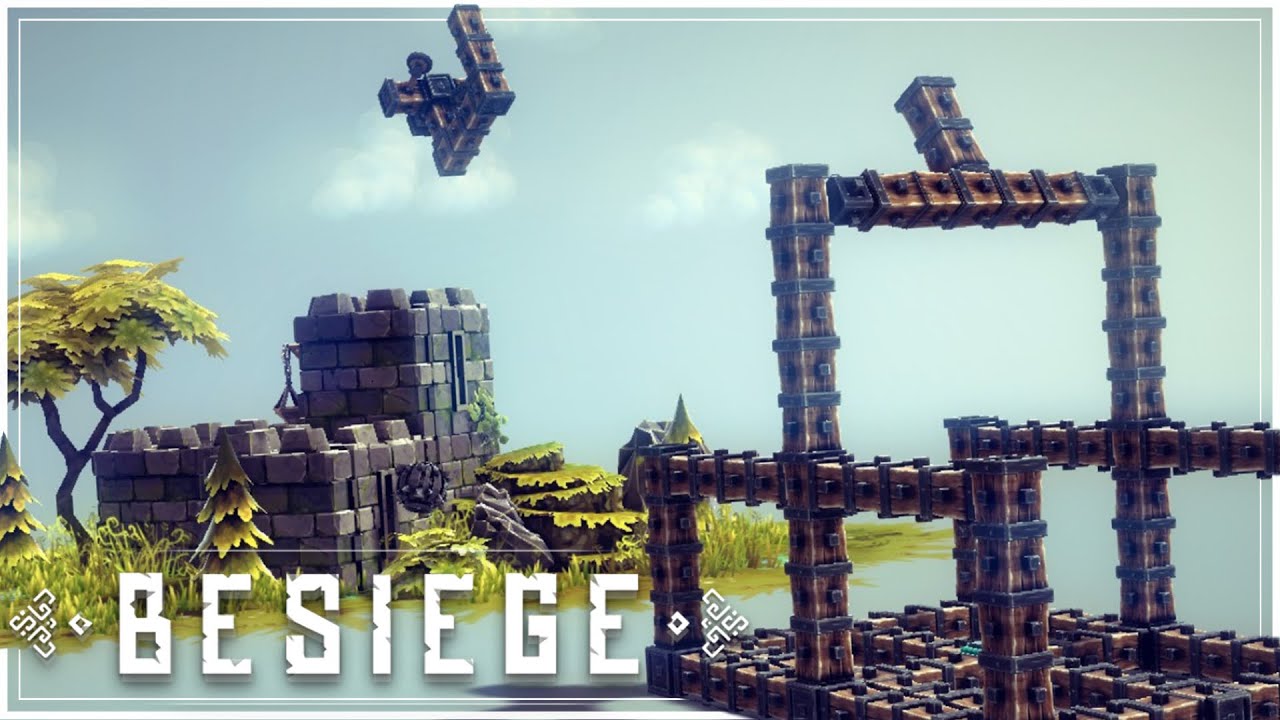 Creating Stupid Cars and Trebuchets in Besiege - YouTube