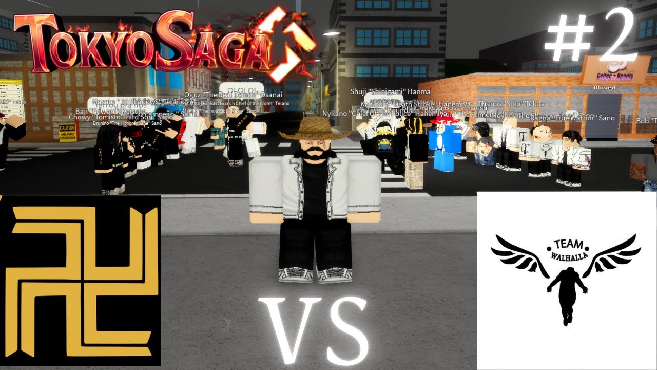 TOMAN VS VALHALLA STREET WAR PART 2 | Tokyo Saga - YouTube
