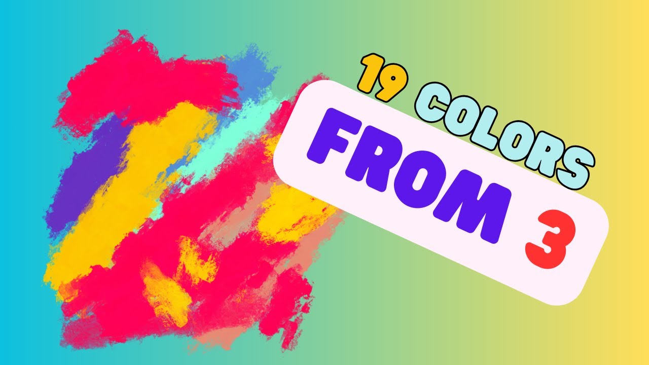 Color Mixing, Latex and acrylic #colormixing - YouTube