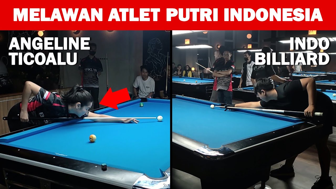 Melawan 3 Atlet Putri Indonesia | Angeline Ticoalu, Fatrah Masum ...