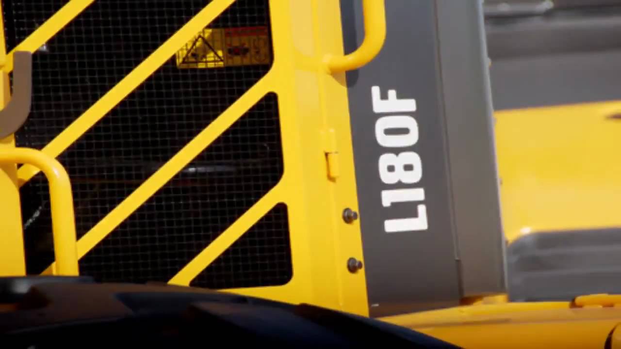 Radlader Volvo L180F Wheel Loader Baumaschinen - YouTube