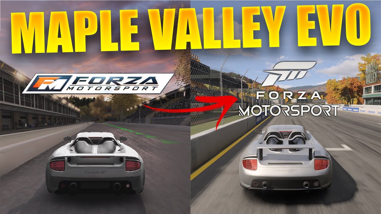 Maple Valley but it changes Forza Motorsport after every lap - YouTube