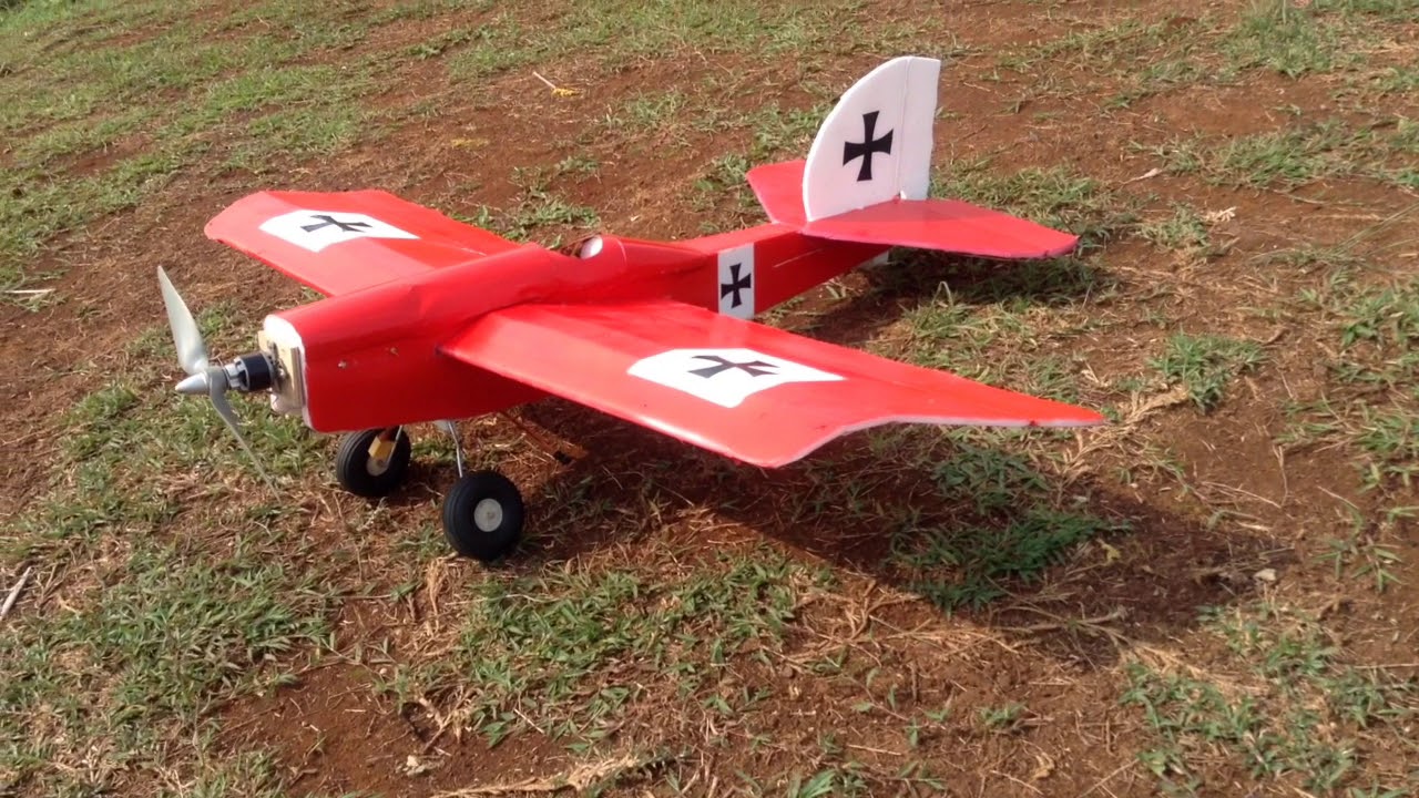 Maiden FT Simple Scout with whell landing gear - YouTube