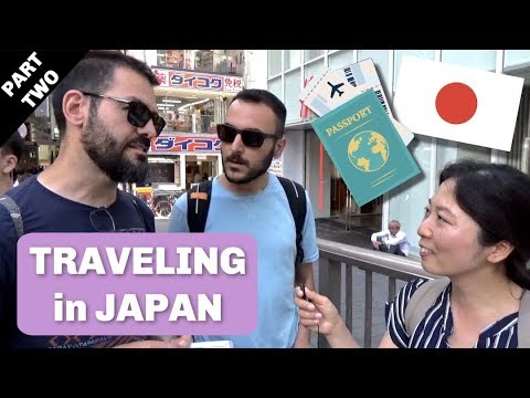 Street Interview: Traveling in Japan [PART TWO] - YouTube
