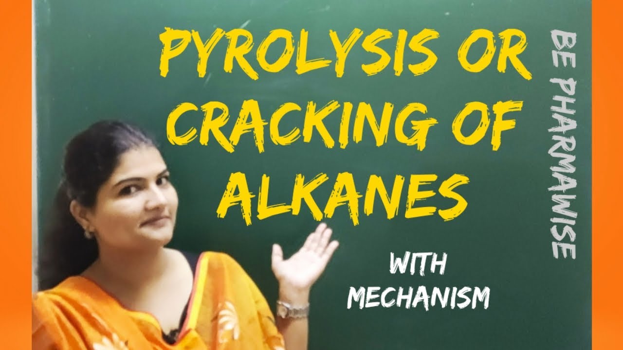 What is pyrolysis of alkanes? cracking of ethane with mechanism.. #Be ...