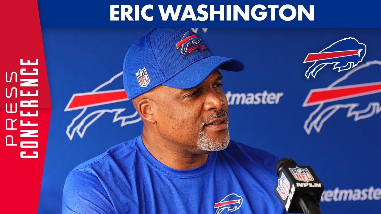 Eric Washington: “I’m Excited to See Where We Are” | Buffalo Bills ...