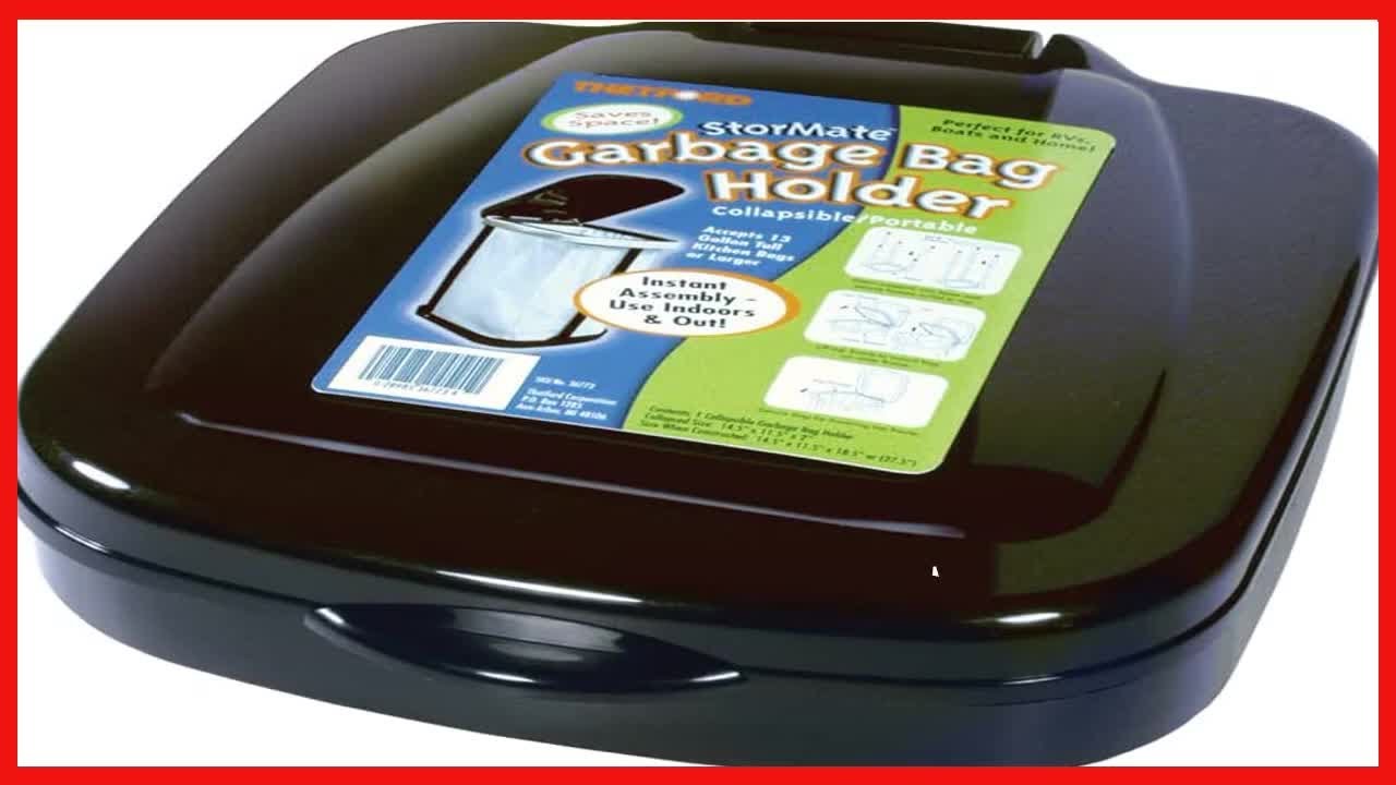 Stormate Collapsible Garbage Bag Holder - Thetford 36773 - YouTube