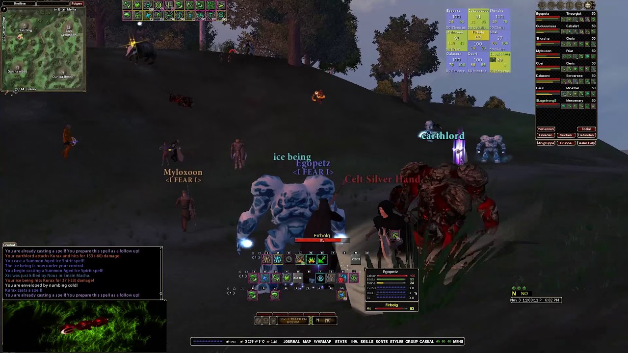 Daoc Phoenix Beta Theurgist PUG - YouTube