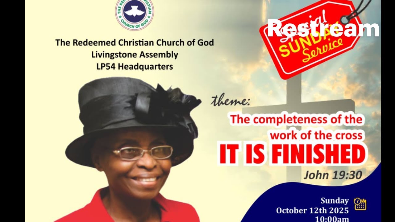 RCCG LIVINGSTONE ASSEMBLY LP54 | SUNDAY SECOND SERVICE | OCTOBER 12TH ...
