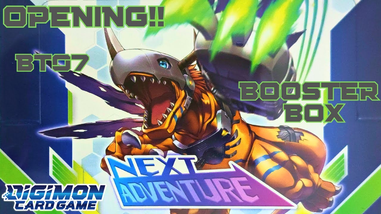Digimon BT07 Next Adventure Booster Box Opening! - Digimon TCG - More ...