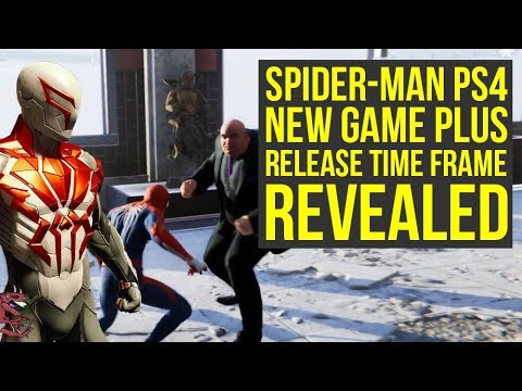 Spider Man PS4 New Game Plus Release Window REVEALED & More! (SpiderMan ...