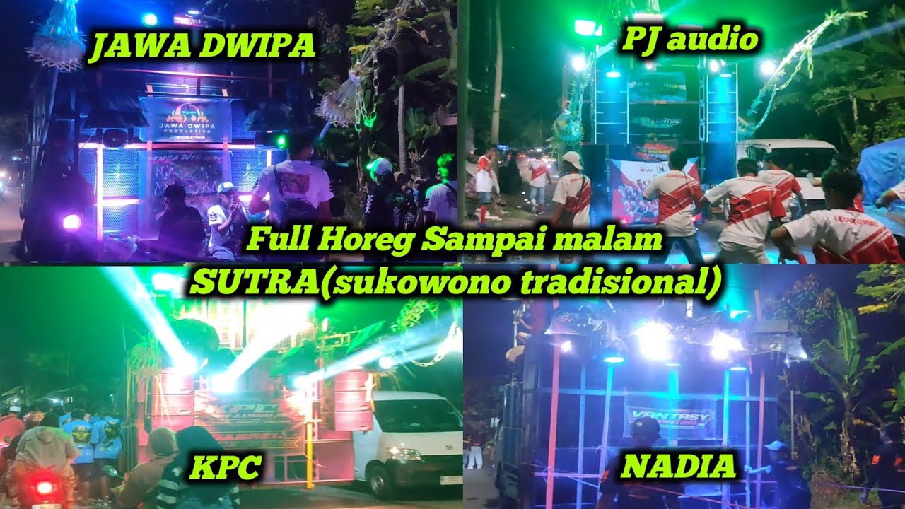 GERAK JALAN SUTRA (sukowono tradisional) | FULL HOREG SAMPAI MALAM ...