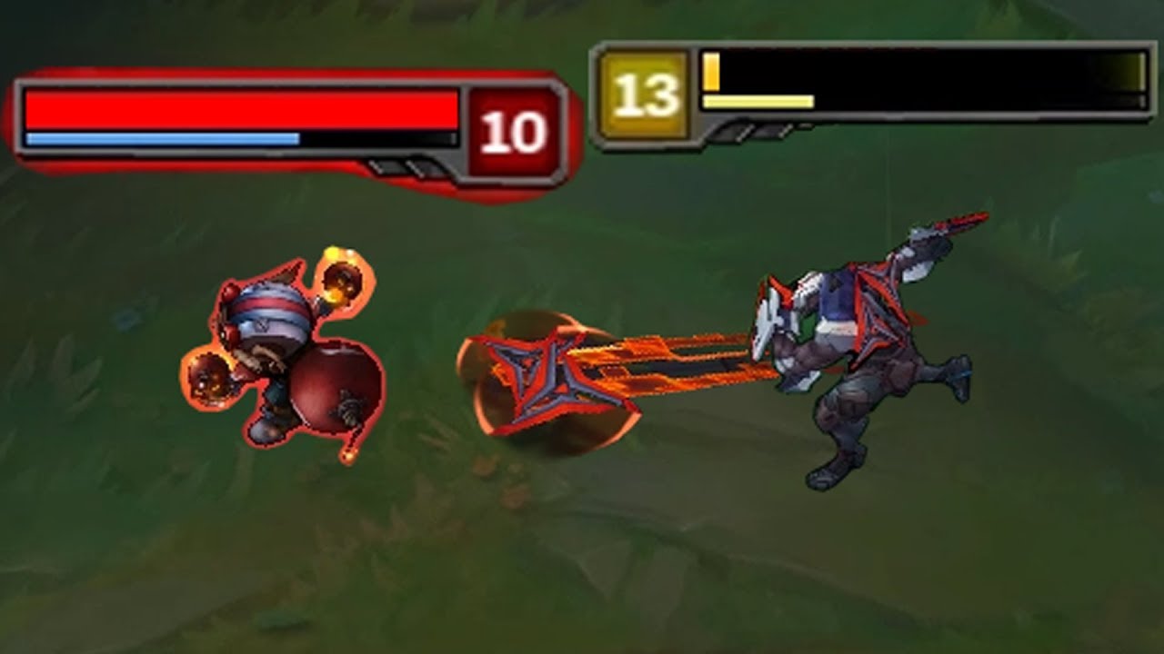 ZED 1 Q = ONESHOT - Insane Damage [ LEAGUE OF LEGENDS ] - YouTube