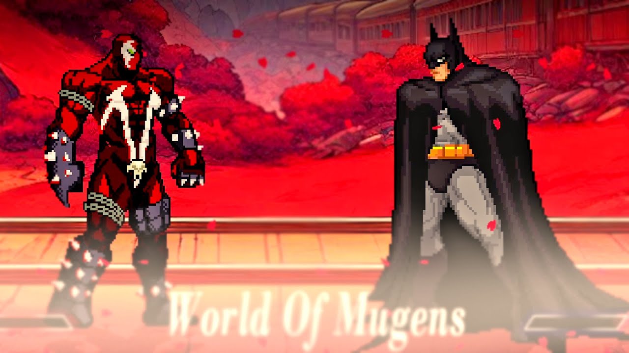 [Street Fighter Mugens] SPAWN VS BATMAN HIGHLY INSANE MATCH - YouTube