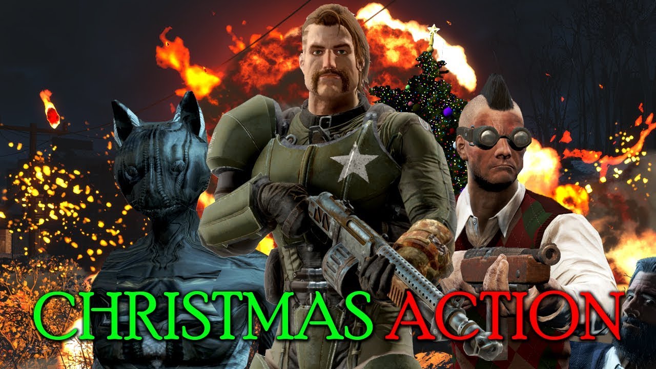 Fallout 4 Montages - Christmas Action Movie Trailer - YouTube
