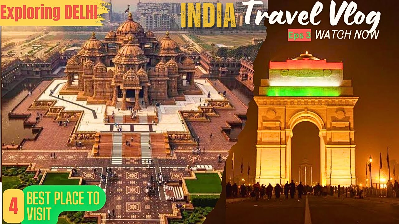 Eps#3 Must visit places in Delhi | Delhi vlogs - Best place in Delhi ...