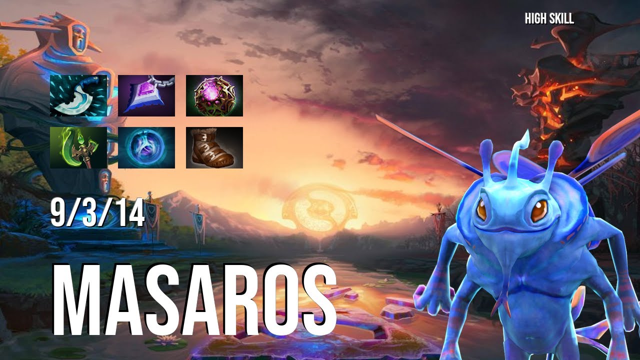 Dota 2 Pro Gameplay Masaros Puck 9 3 14 High Skill Dota 2 / Mid / 73 ...