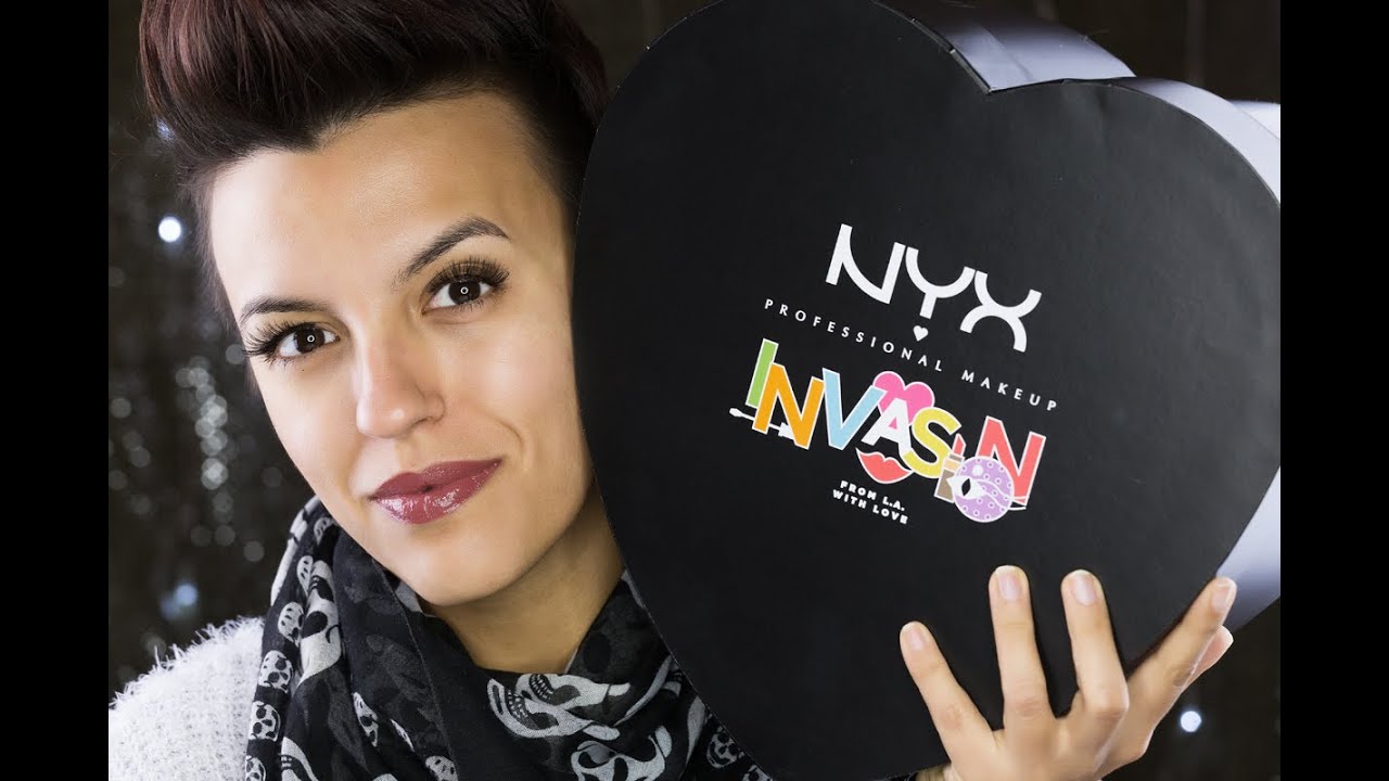 NYX COSMETICS BOX ♡ Unboxing + News ♡ - YouTube