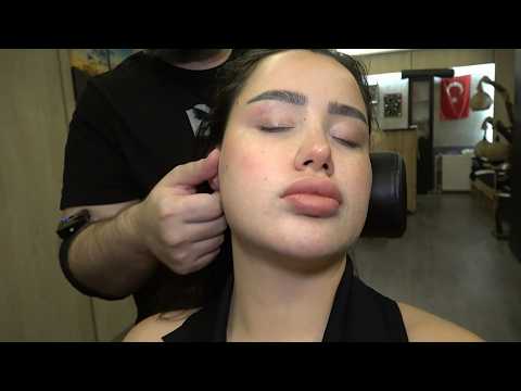 THE LADY FOUND TRUE PEACE HERE + SLEEP ASMR + head,face,ear,neck,arm,palm,back,shoulder massage