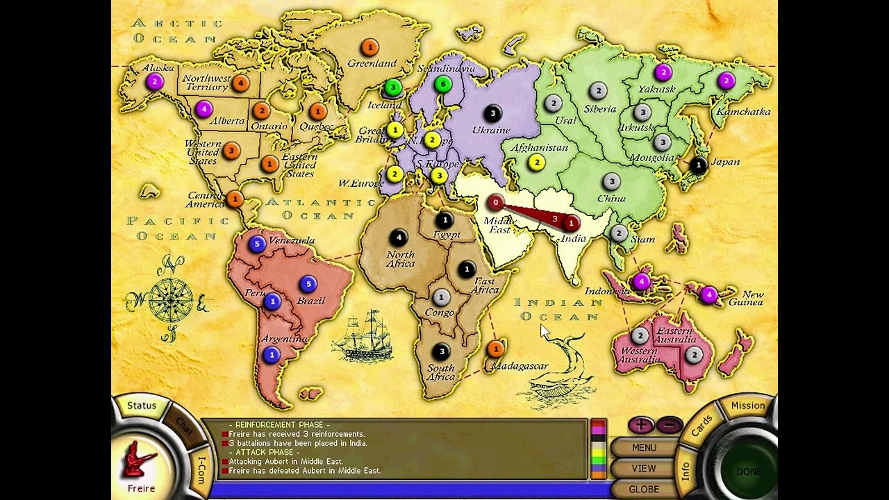 Risk II (Deep Red Games) (Windows) [2000] [PC Longplay] - YouTube