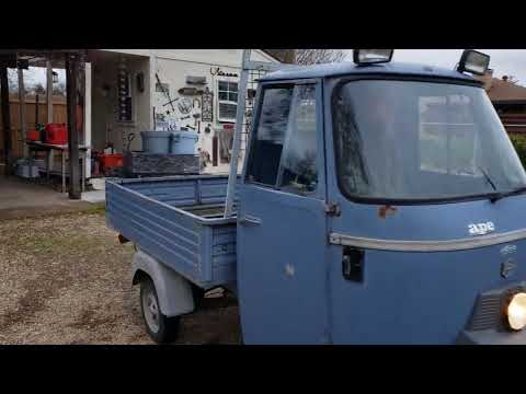 piaggio ape usa test drive 501