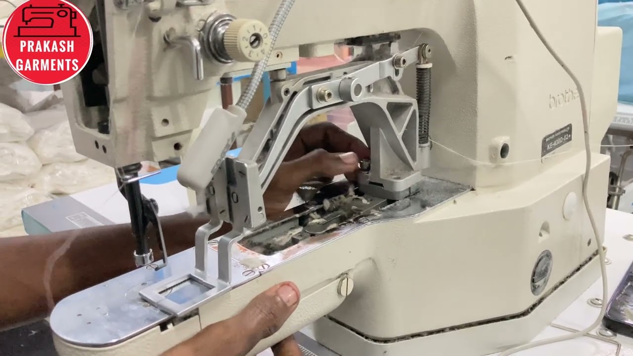 Bartack machine maintenance #bartack #brothersewingmachine #sewingmachine - YouTube