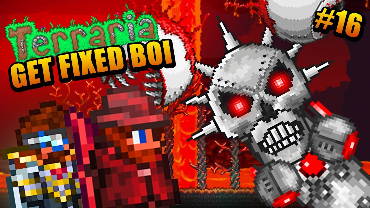 Terraria Veterans Take On LEGENDARY Mechdusa | GetFixedBoi EP16 - YouTube