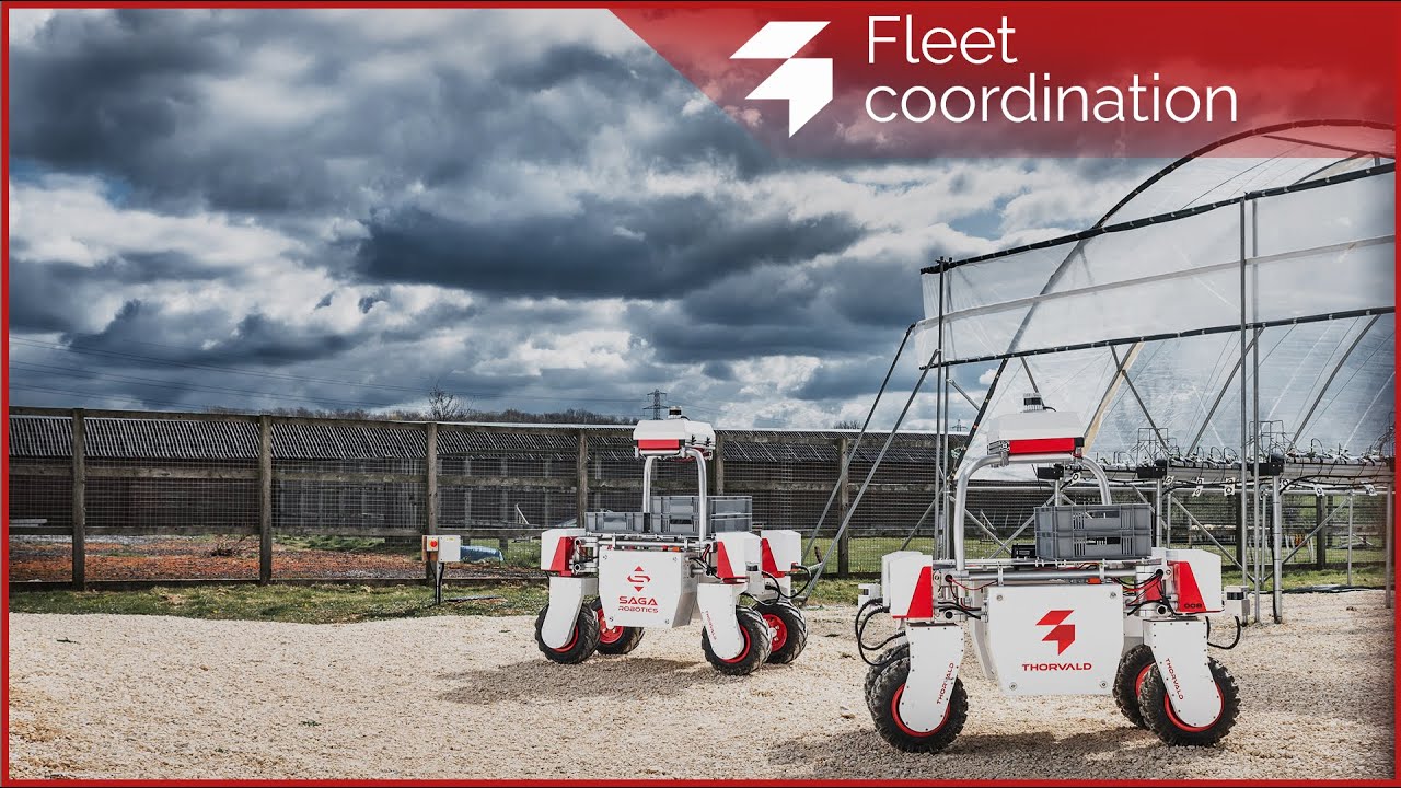 Fleet coordination // Thorvald II an agricultural autonomous robot from ...