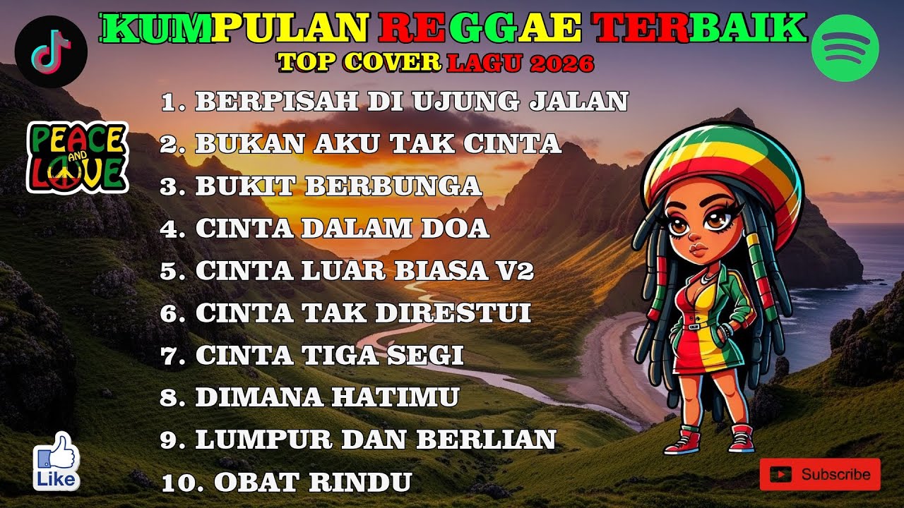 Musik Reggae Indonesia 2026 || Reggae Slow Bikin Pikiran Tenang - YouTube