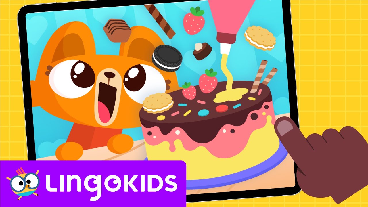 Prepare a DELICIOUS CAKE 🎂 ️ Games for kids | Lingokids Activities 🕹️ ...