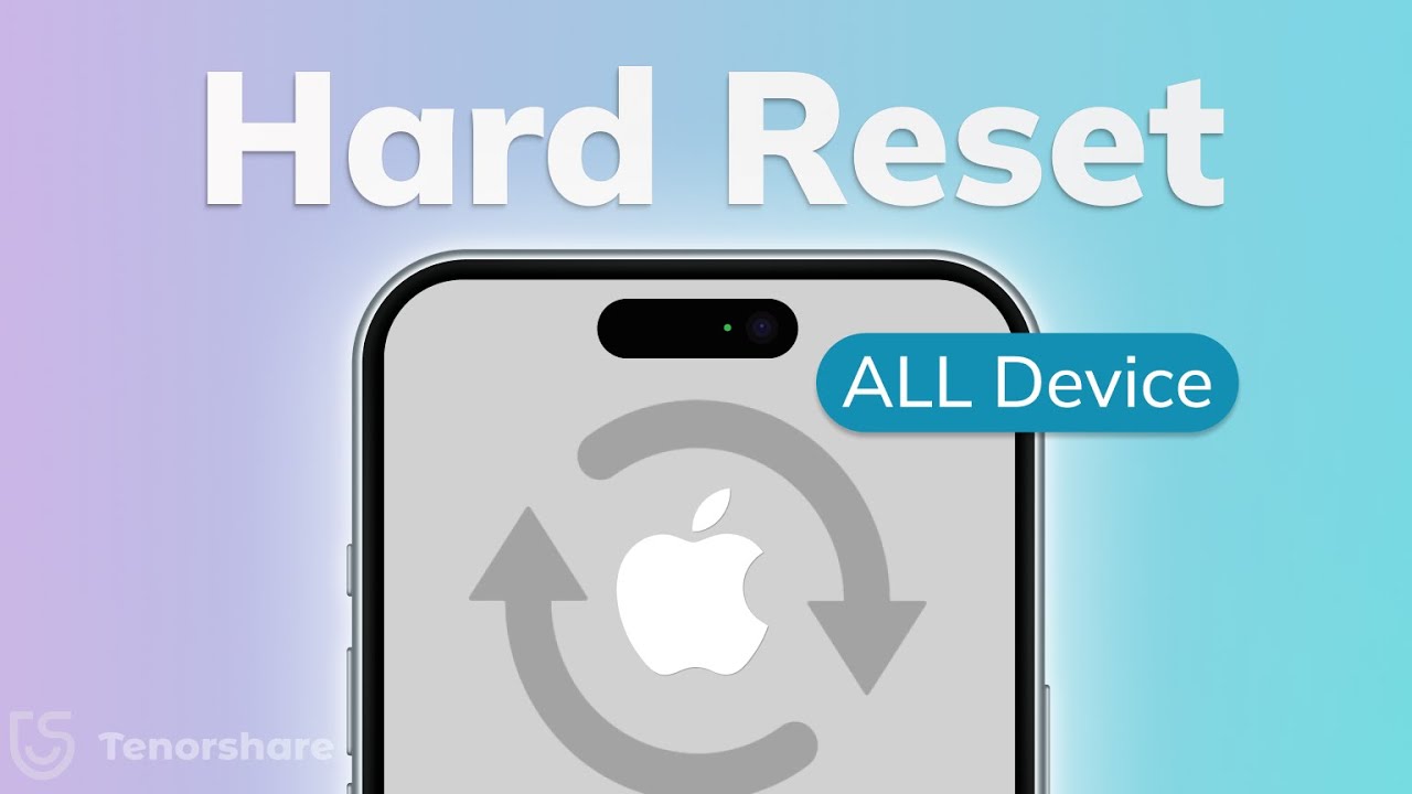 How to Hard Reset iPhone 2024 | iOS System Reflash - All Devices - YouTube