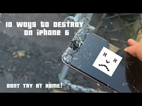 10 Ways to DESTROY an iPhone 6! - YouTube