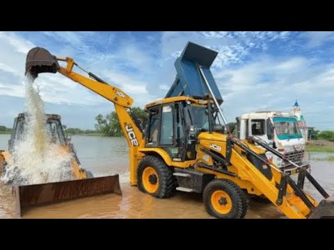 stylish JCB 3DX Talab Khudai ho rahi hai dekhiae stylish JCB ka kamal ...