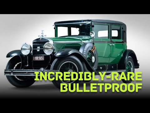 1928 Cadillac formerly owned by Al Capone: Incredibly-rare bulletproof ...