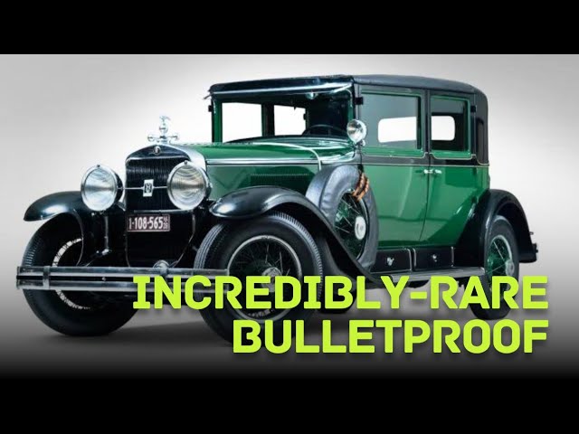 Al Capone Bullet Proof Car Death Car – Finding Sally