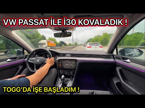 VW PASSAT İLE OTOBANDA GAZLADIM ! | TOGG'DA İŞE BAŞLADIM ! | HYUNDAİ İ30 İLE KAPIŞTIK BMW Z4 ?