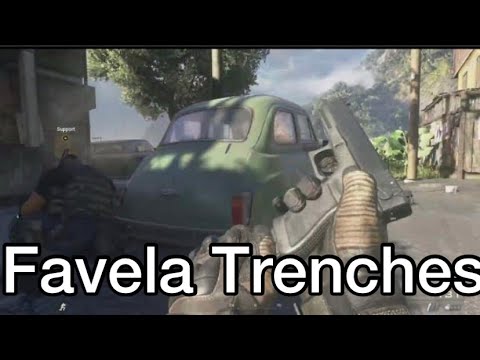 "Favela Trenches" Modern Warfare 2 Remastered PS5 4K HD - YouTube