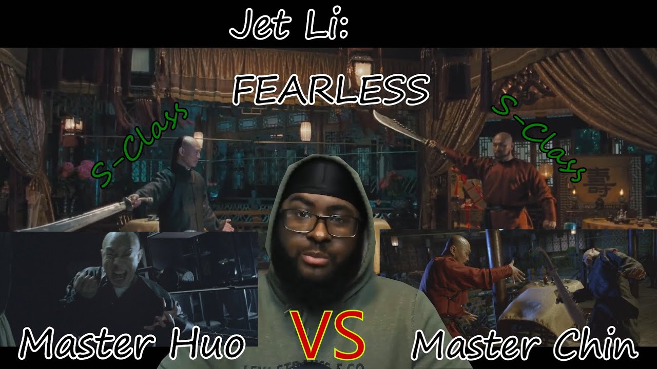Jet Li FEARLESS: Master Huo vs Master Chin Reaction. One of my Favorite ...