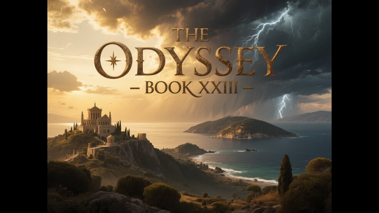 Homer - The Odyssey - Book XXIII (Relive Full Text AI Art) - YouTube