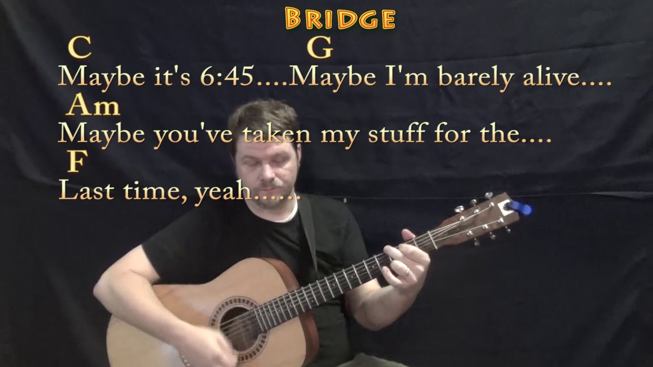 Girls Like You (Maroon 5) Guitar Lesson Chord Chart with Chords/Lyrics ...