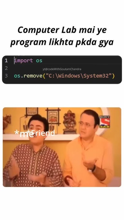 pkda gya #coding #memes #codingmemes #codewithgoutamchandra #newsong - YouTube