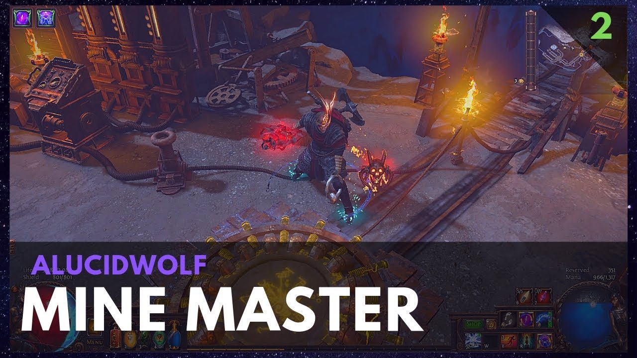 Path of Exile - Mine Master - Delve Diving - YouTube
