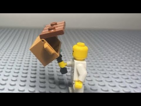 Lego Man Gets Eaten By A Chest - YouTube
