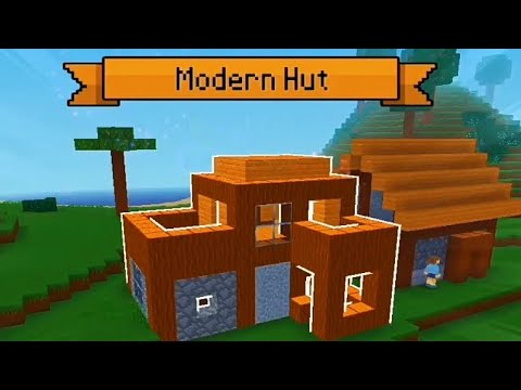 modern hut!! in 🔥 Blockcraft 3d #9 | 92 days challenge | AL SAHIL - YouTube